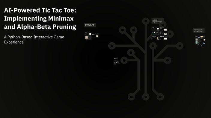 Ai-powered Tic Tac Toe: Implementing Minimax And Alpha-beta Pruning By
