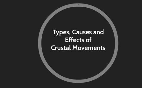 Types, Causes and Effects of Crustal Movements by jameah malabanan on Prezi