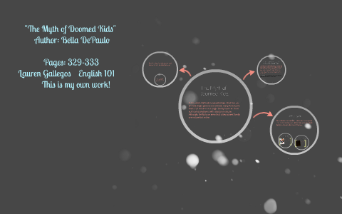 "The Myth of Doomed Kids" by Lauren Gallegos on Prezi