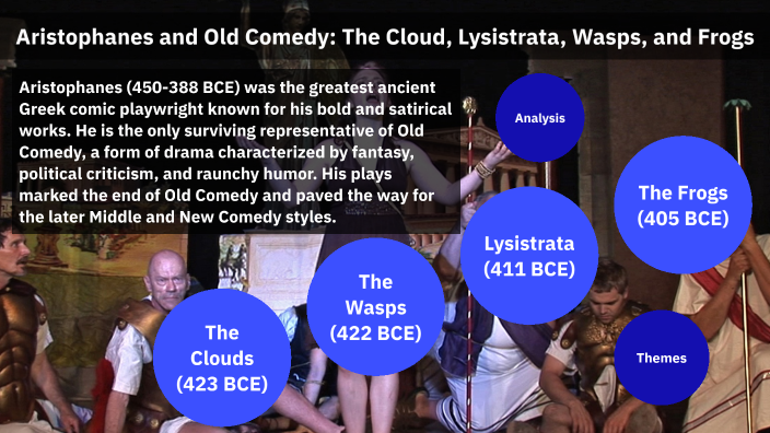 Aristophanes and Old Comedy: The Cloud, Lysistrata, Wasps, and Frogs by ...