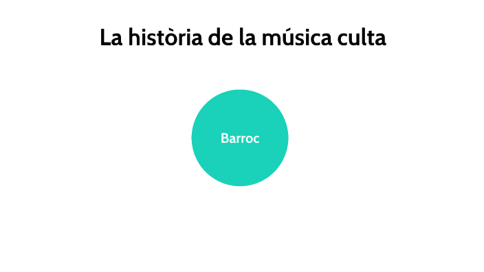 La història de la música culta by Federico Gerstenberger Rois on Prezi