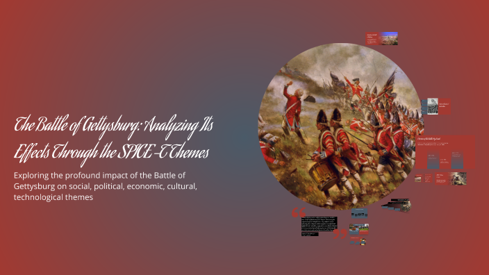The Battle of Gettysburg: Analyzing Its Effects Through the SPICE-T ...