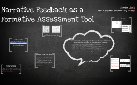 Narrative Feedback as a Formative Assessment Tool by Charles Gleek on Prezi