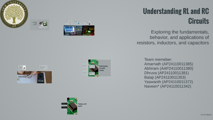 Understanding RL and RC Circuits by The Commenter on Prezi