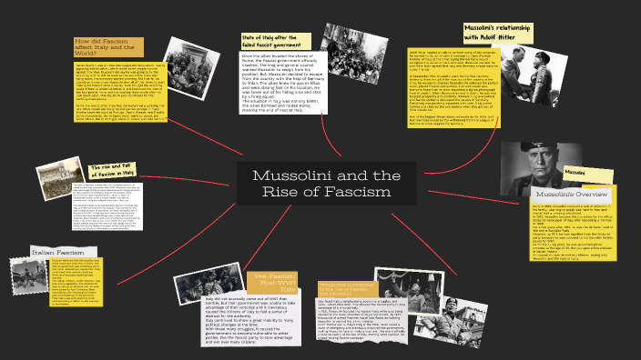 Mussolini and the Rise of Fascism by Brandon Phuong on Prezi