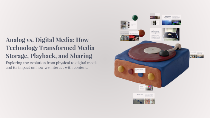 Analog vs. Digital Media: How Technology Transformed Media Storage ...