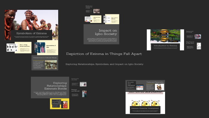 Depiction of Ezinma in Things Fall Apart by Chloe Audier on Prezi