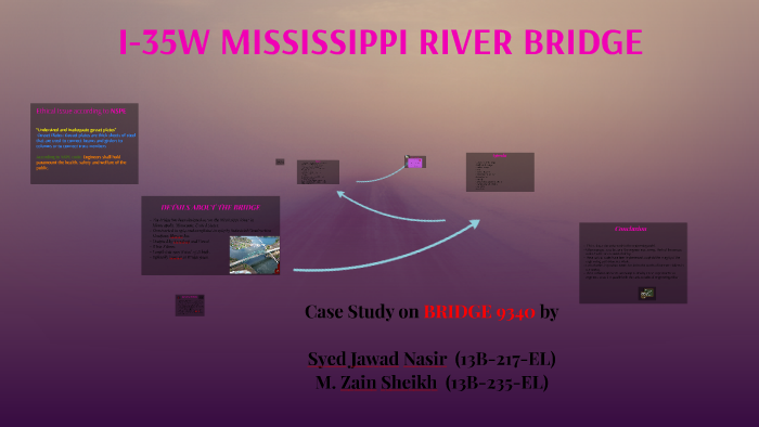 I-35W MISSISSIPPI RIVER BRIDGE by Zain Sheikh on Prezi