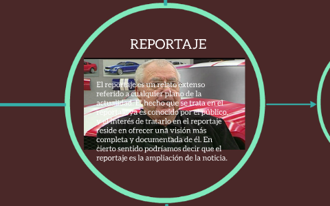 El reportaje es un relato extenso referido a cualquier plano by luis ...