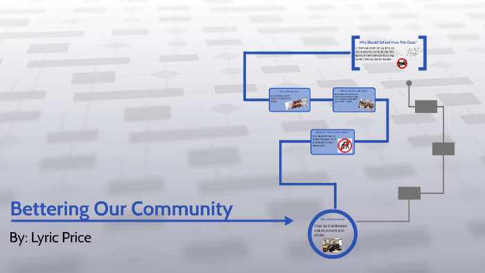 Bettering Our Community by Lyric Price on Prezi