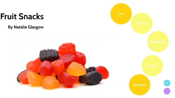 The History Of Fruit Snacks by Natalie Glasgow on Prezi