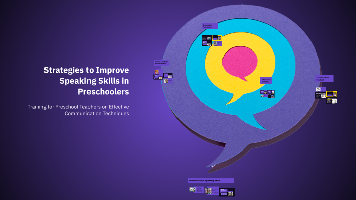 Strategies to Improve Speaking Skills in Preschoolers by Anum Saeed on ...