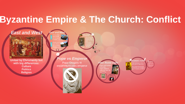 Byzantine Empire & The Church: Conflict by Nathan McGehee on Prezi