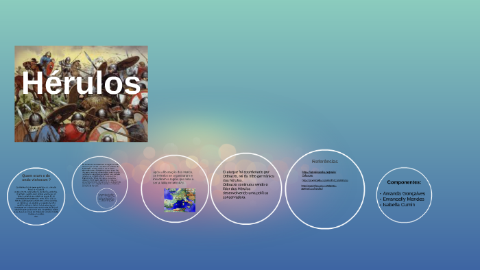 Os Hérulos foram um povo germânico que invadiu Roma no sécul by ...