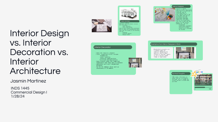 Interior Design vs. Interior Decoration vs. Interior Architecture by ...