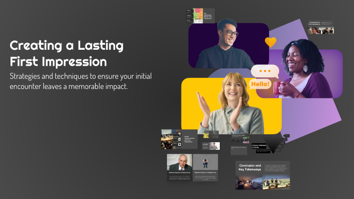 Creating a Lasting First Impression by арген кенжебай on Prezi