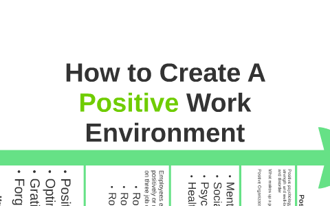 How to Create a Positive Work Environment by Matt Baxter on Prezi