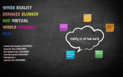 virtual world vs reality by Satya Nur Aisha on Prezi