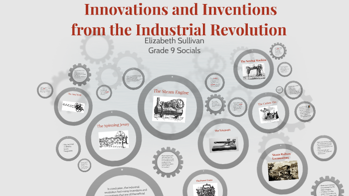 Innovations, and Inventions from the Industrial Revolution by Elizabeth ...