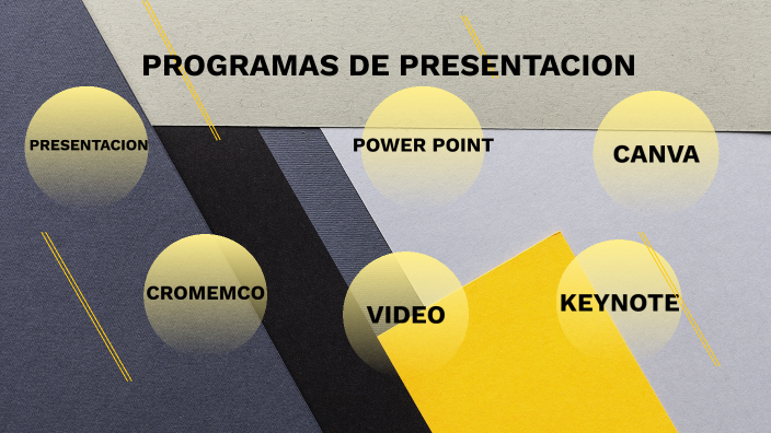 PROGRAMAS DE PRESENTACION by Jhon Loza on Prezi