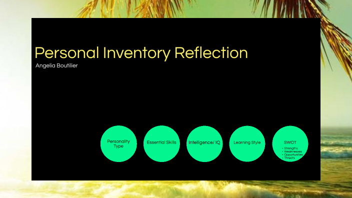 Personal Inventory Reflection by Angelia Boutilier on Prezi