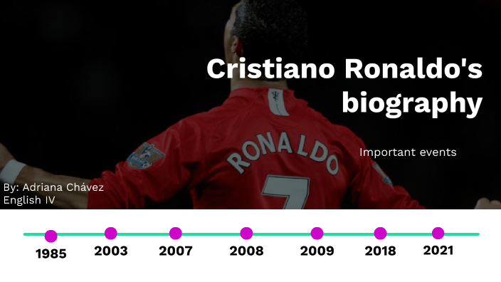 Cristiano Ronaldo's biography by Adriana Chávez on Prezi