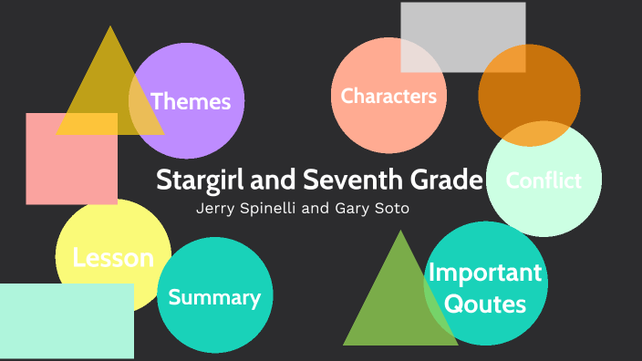 Stargirl and Seventh Grade by Olivia Haddock on Prezi