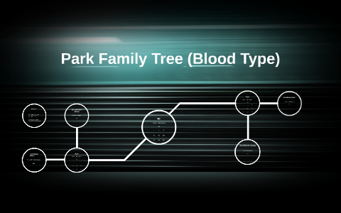 Park Family Tree (Blood Type) by Pio Park on Prezi