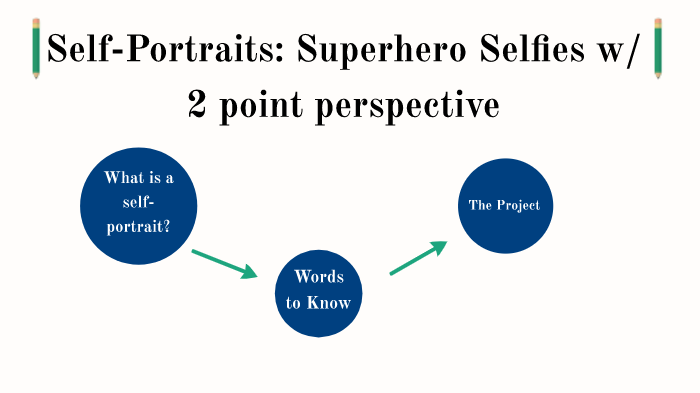 Self-Portraits: Superhero Selfies w/ 2 point perspective by Jessica ...