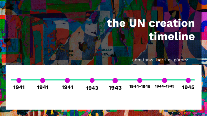 THE UN CREATION TIMELINE by constanza barrios - gómez on Prezi