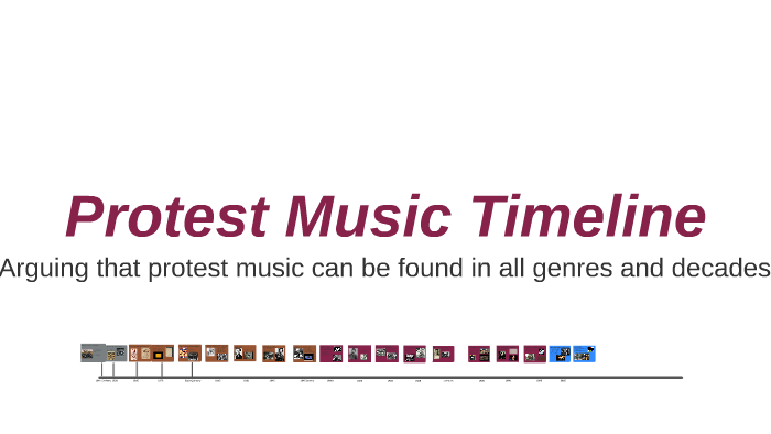 Protest Music Timeline by Corey Basciano on Prezi