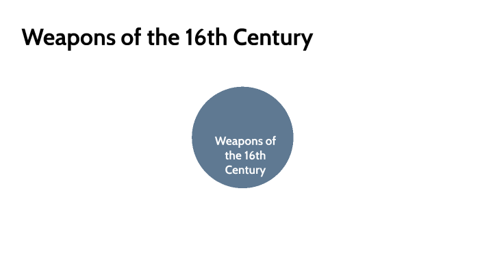 Weapons of the 16th Century by Jonathan Jones on Prezi