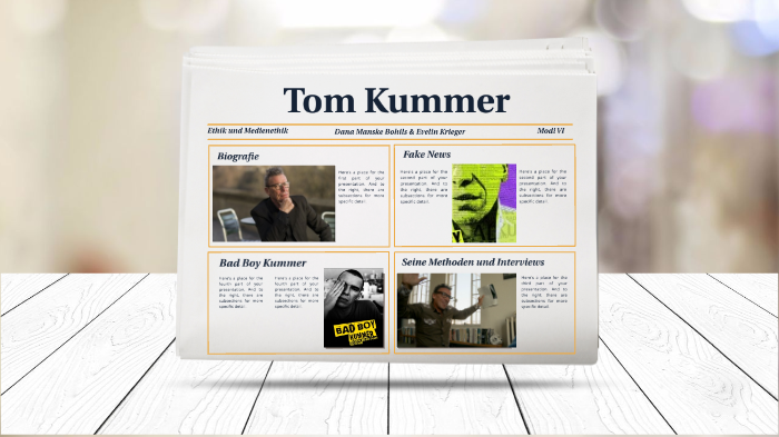 Tom Kummer by Evelin Krieger on Prezi