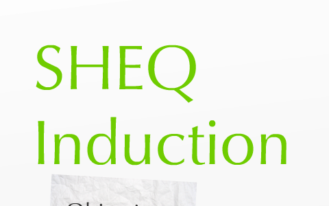 SHEQ Induction by sne simelane on Prezi