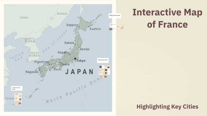 Interactive Map of France by Emilija Pozniakova on Prezi