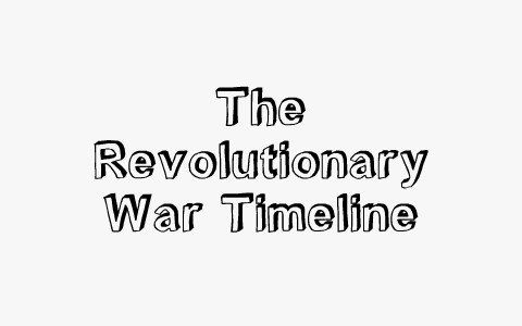 Revolutionary War Timeline by blake kernan on Prezi