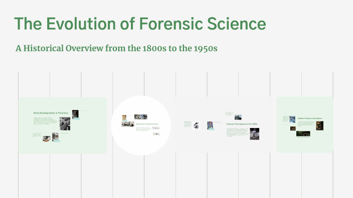 The Evolution of Forensic Science by Daniel Garcia [STUDENT] on Prezi