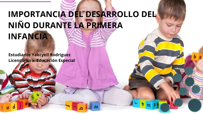 IMPORTANCIA DEL DESARROLLO DEL NIÑO DURANTE LA PRIMERA INFANCIA by ...