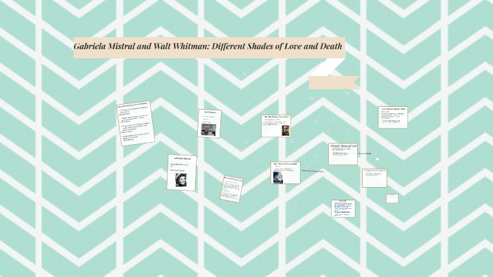 Gabriela Mistral and Walt Whitman: Shades of Love and Death by kareen ...