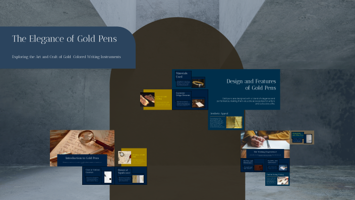 The Elegance of Gold Pens by pagidi kishore on Prezi