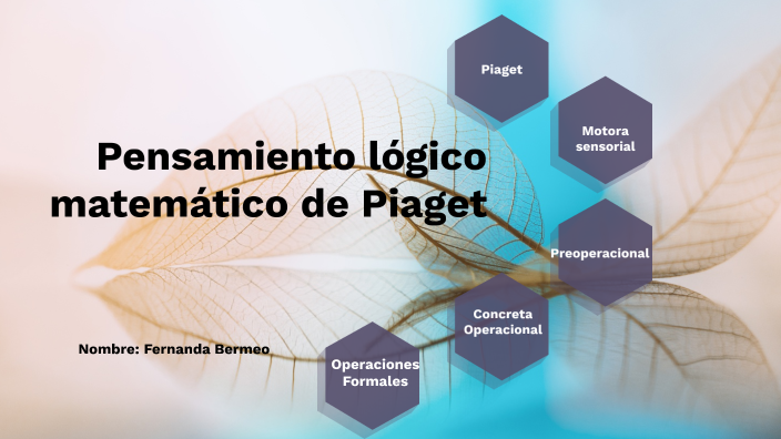 Pensamiento lógico matemático de Piaget by Fernanda Bermeo on Prezi