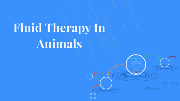 Fluid Therapy in Animals by Lexi Hadaway on Prezi