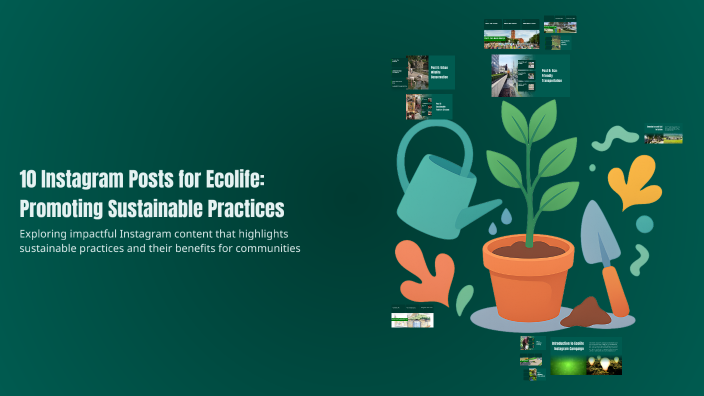 10 Instagram Posts for Ecolife: Promoting Sustainable Practices by ...