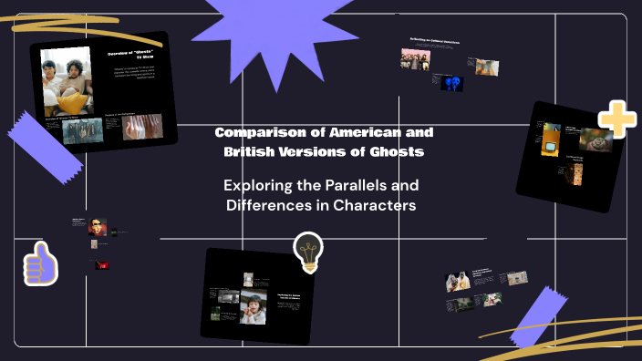 Comparing American and British Versions of "Ghosts" by Violet Cheshire ...