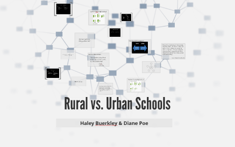 Rural vs. Urban Schools by DIane Poe on Prezi