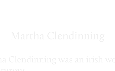 Martha Clendinning by year five on Prezi