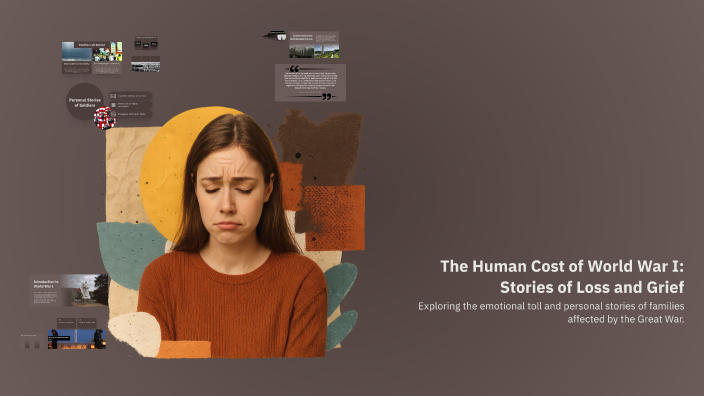 The Human Cost of World War I: Stories of Loss and Grief by hadai amiri ...