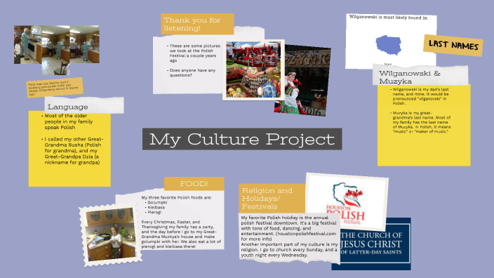 My Culture Project by Victoria Wilganowski on Prezi