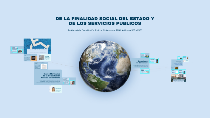 DE LA FINALIDAD SOCIAL DEL ESTADO Y DE LOS SERVICIOS PUBLICOS by MARIA ...