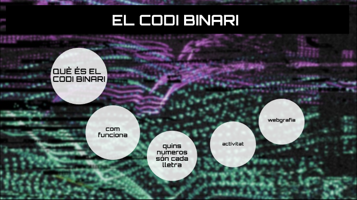 EL CODI BINARI by eric garrigos fortunez on Prezi